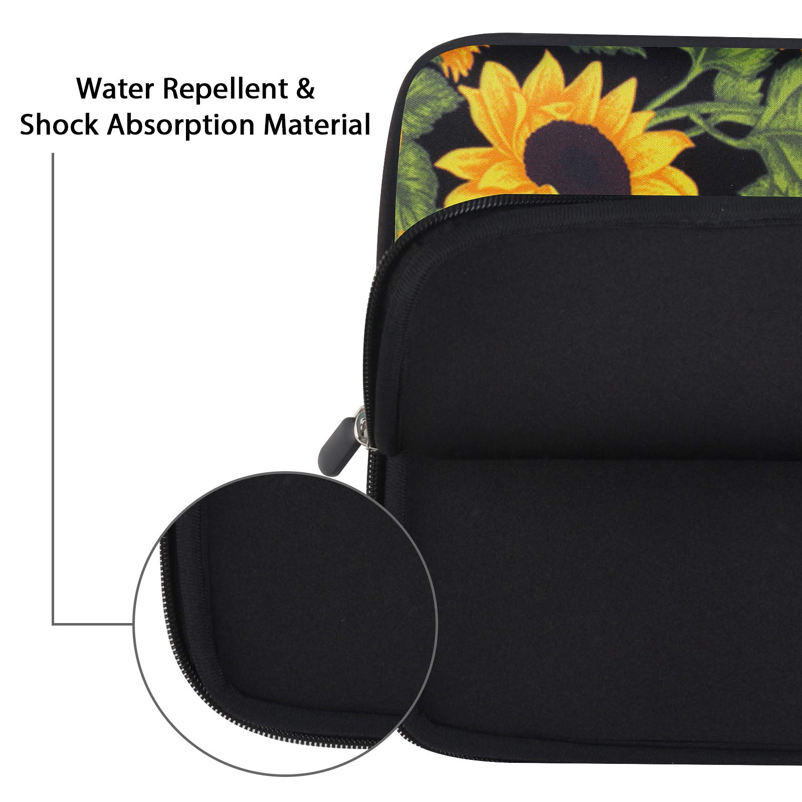 Violet Mist 11 11.6 12 Inch Laptop Carrying Bag Laptop Sleeve Case Pouch Neoprene Computer ...