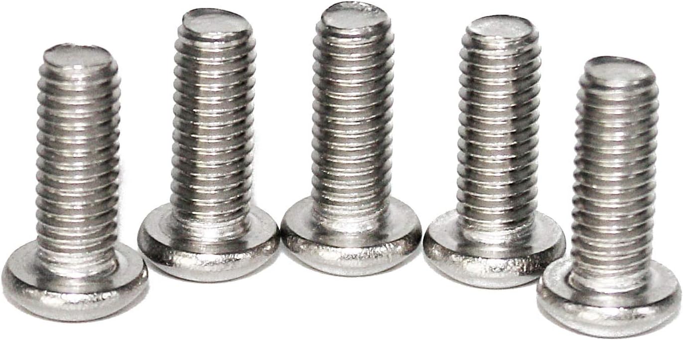 Amazon.com: uxcell M6x12mm Machine Screws Pan Phillips Cross Head Screw ...