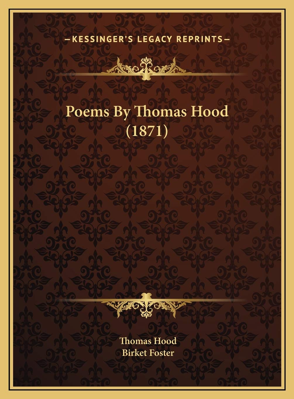 Amazon.com: Poems By Thomas Hood (1871): 9781169721715: Hood, Thomas ...