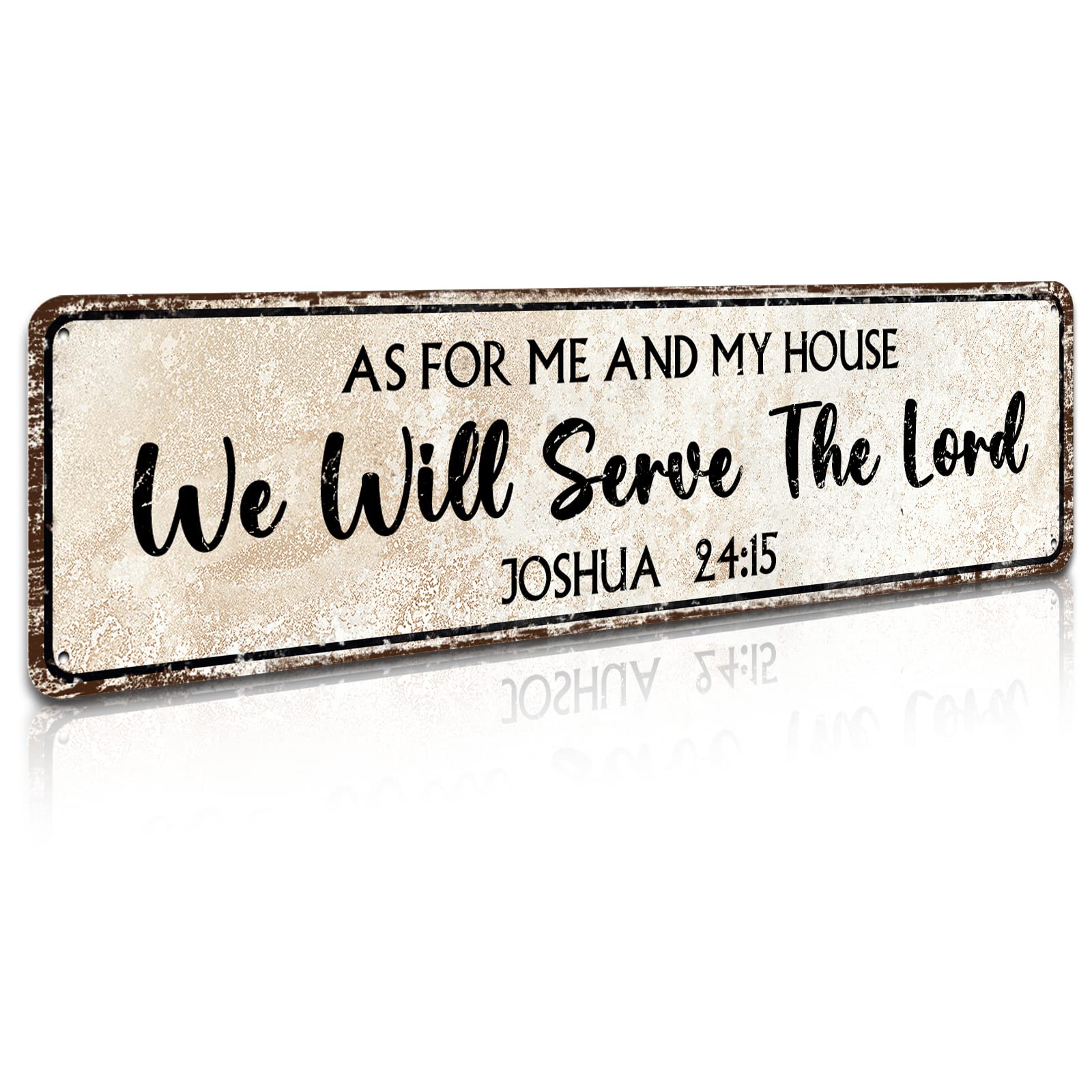 Christian Wall Art Decor - Religious Bible Verses Sign for Gifts, Home ...