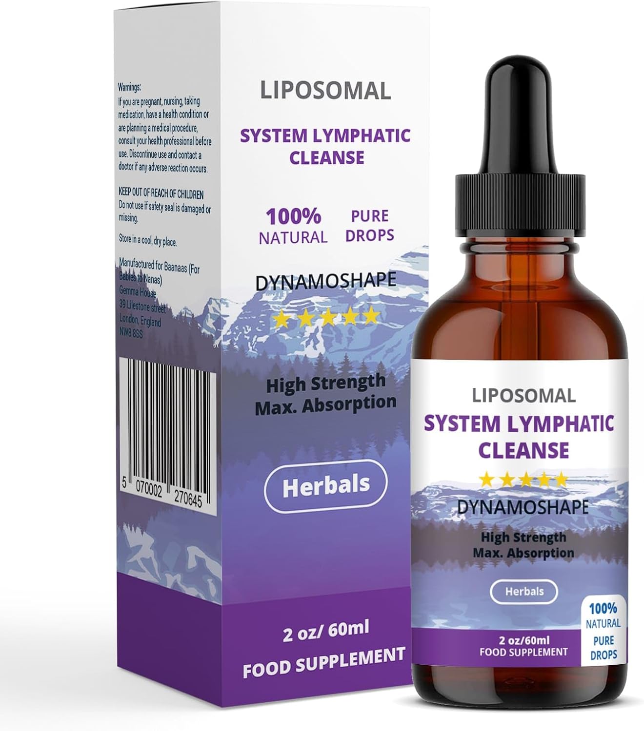 Amazon.com: Lymphatic Drainage Drops | Lymphatic Drainage | Organic ...