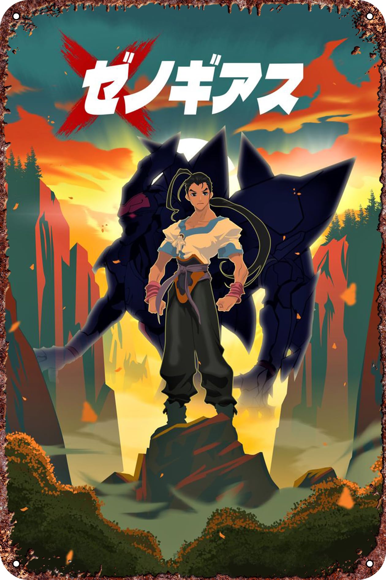 Fei Xenogears Amazon.com: FYELVO Fei Fong Wong Xenogears Anime Metal
