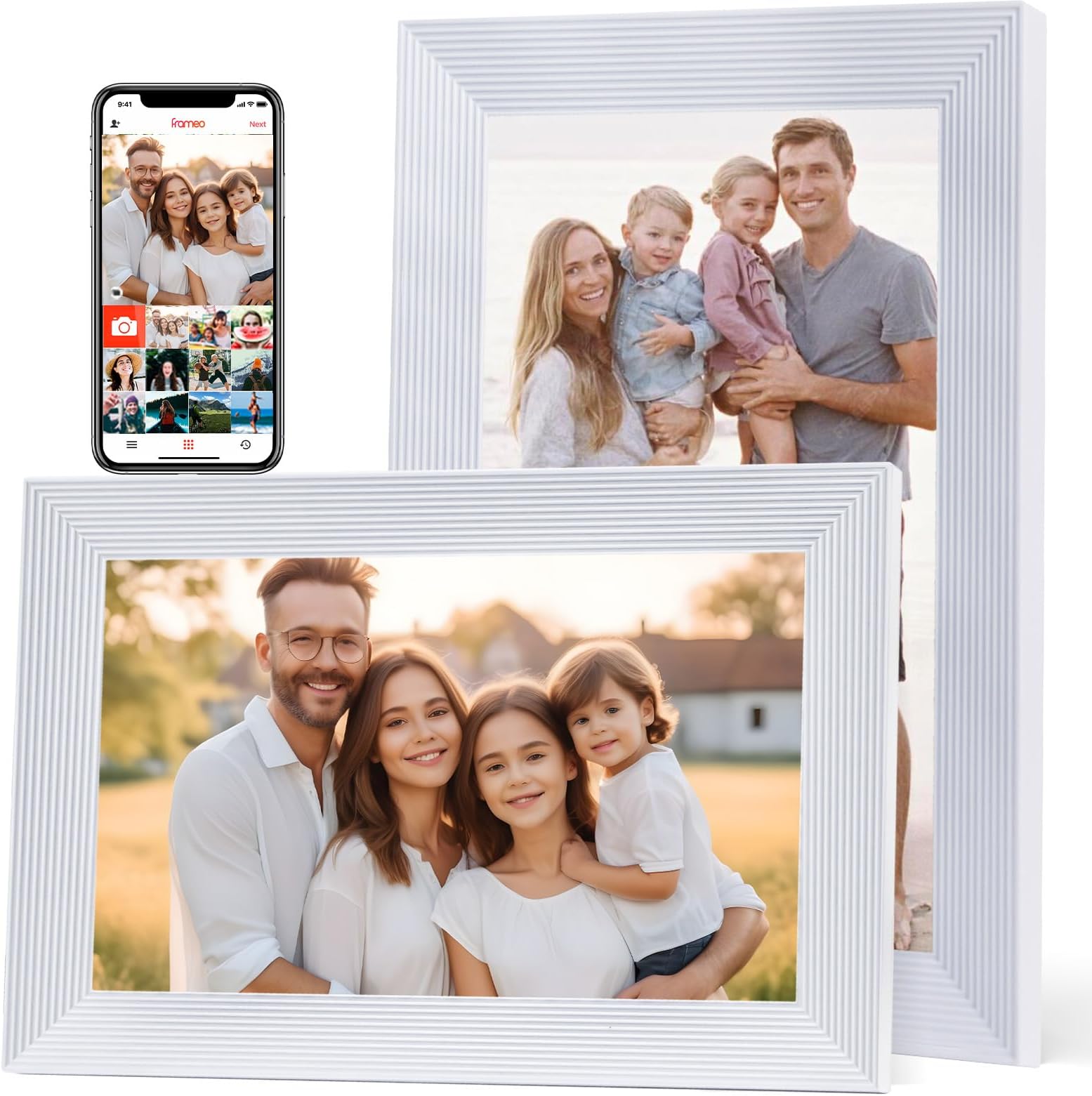 Amazon.com : SSINI Digital Photo Frame 7-Inch IPS HD Digital Picture ...