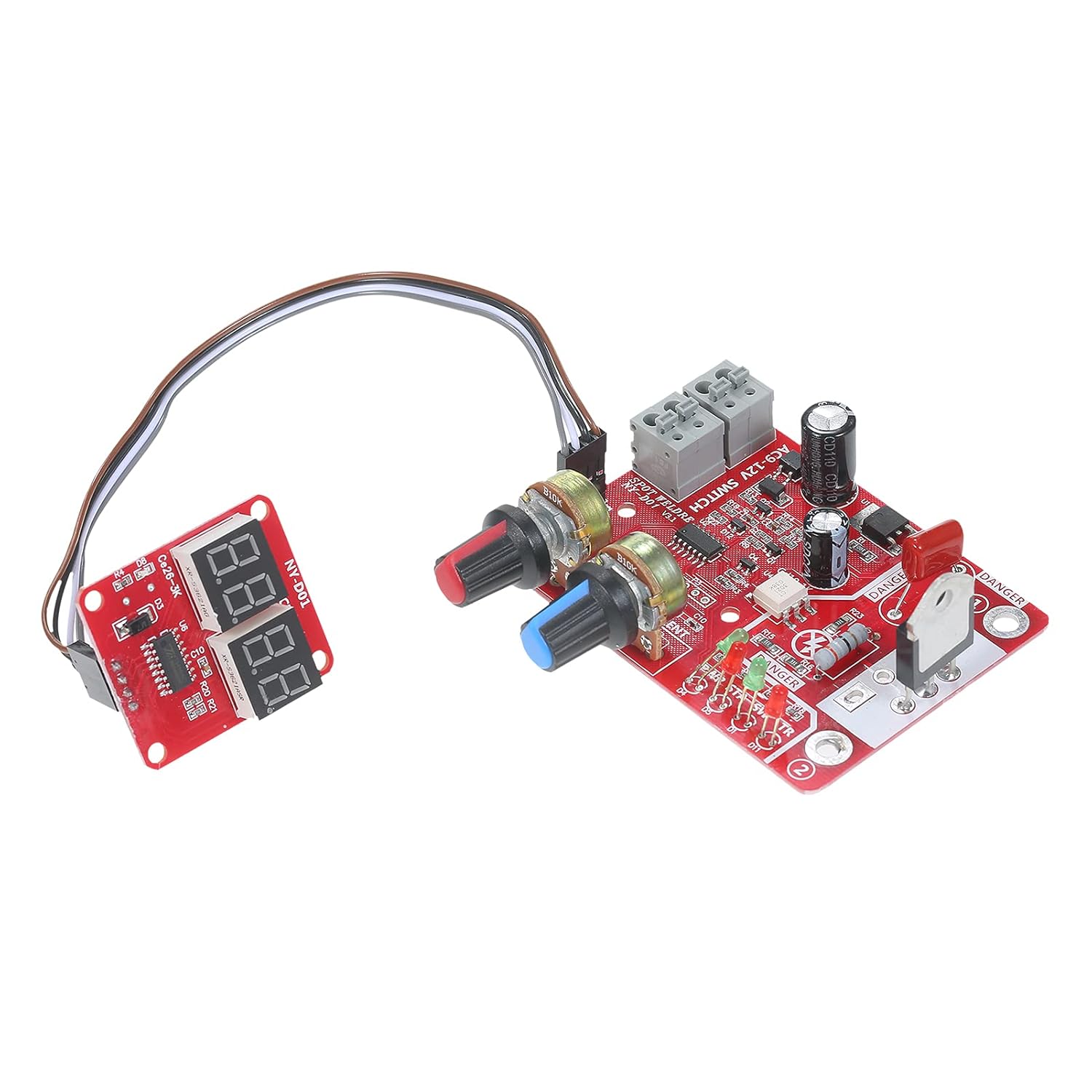 40A Spot Welding Control Board DIY Control Board Digital Display Single ...