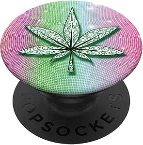 Amazon.com: Psychedelic Marijuana Plant Chakra Weed Mehndi Tribal ...