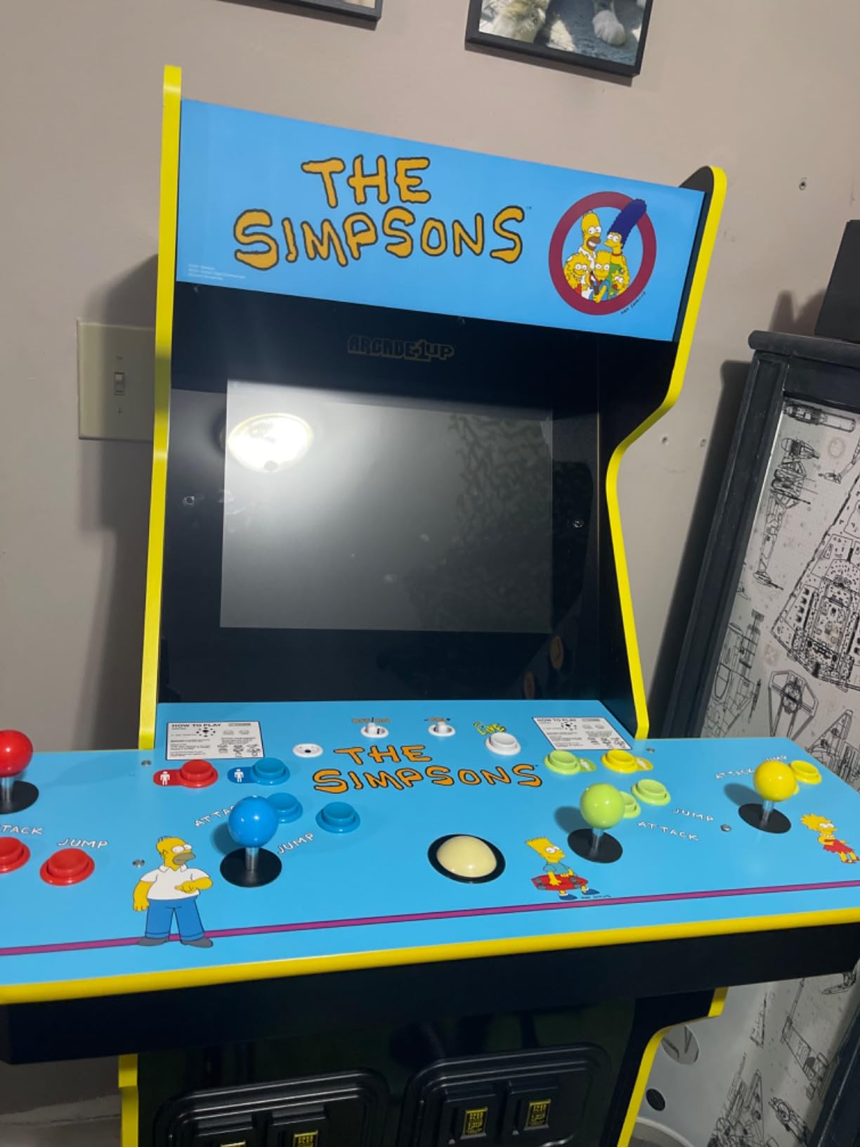 $34/mo - Finance Arcade1Up The Simpsons Arcade Machine, 4-Foot — 4 ...