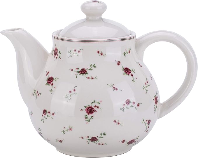 Amazon.com | Lonovel Porcelain Teapots with Lids,Vintage Teapot ...