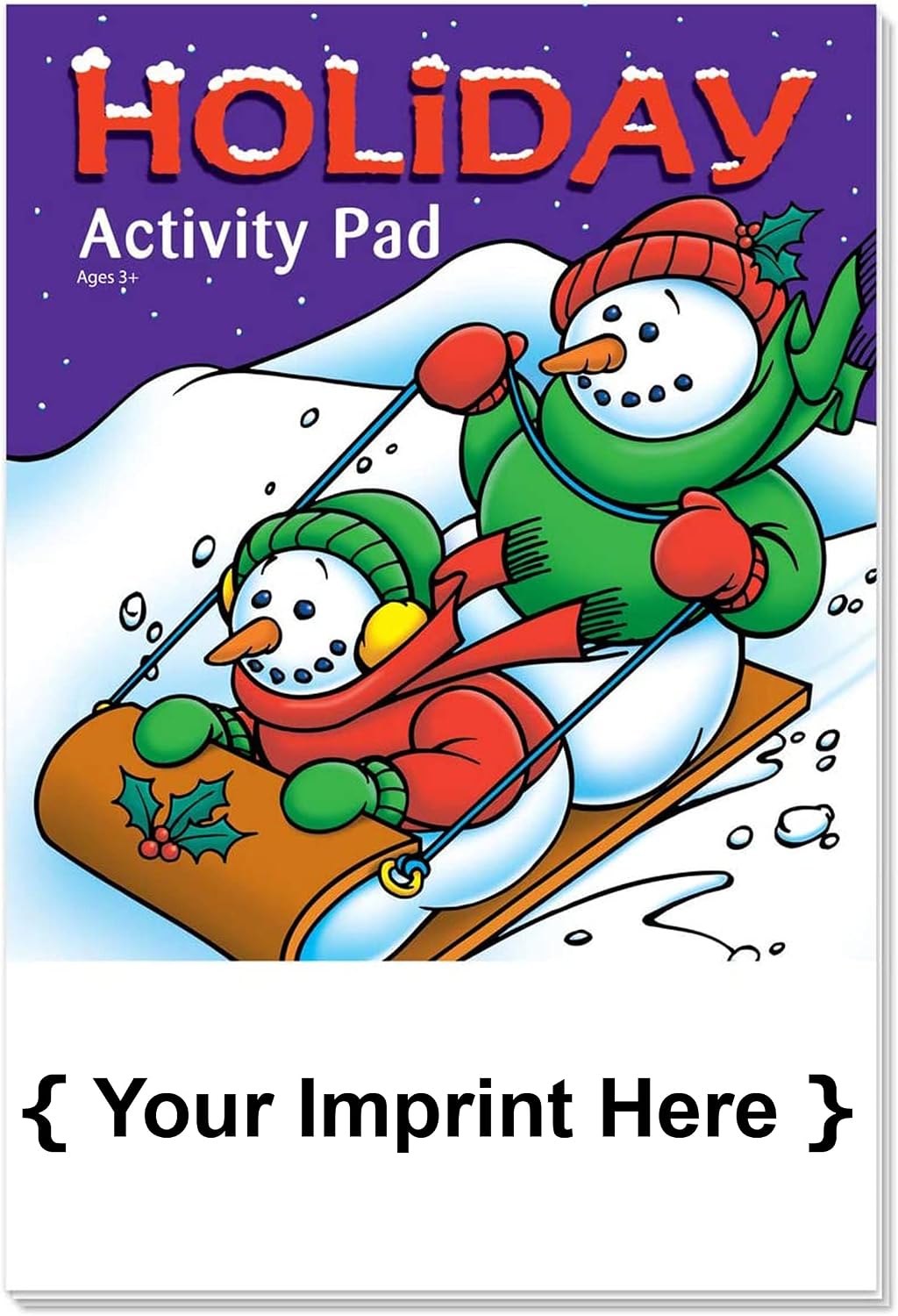 Amazon.com: ZOCO - Holiday Kid's Activity Pads | Custom Bulk Mini ...