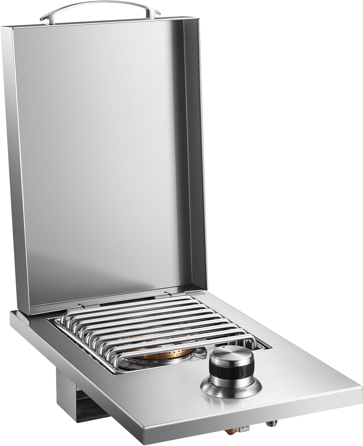 Amazon.com : Dardoo Gas Single Side Grill Burner Outdoor Grill Drop-in ...