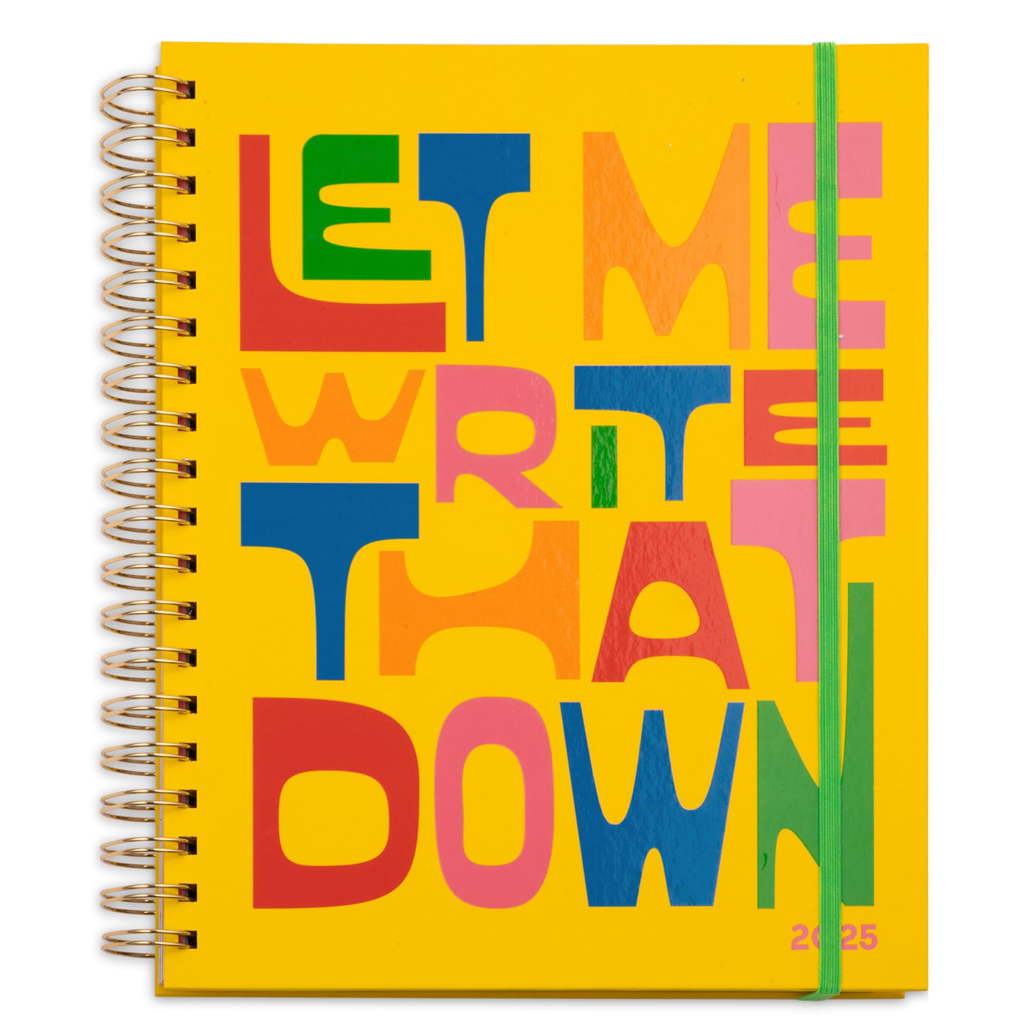 Buy ban.doDaily Planner 2025, Large Weekly Planner Dated January 2025 ...