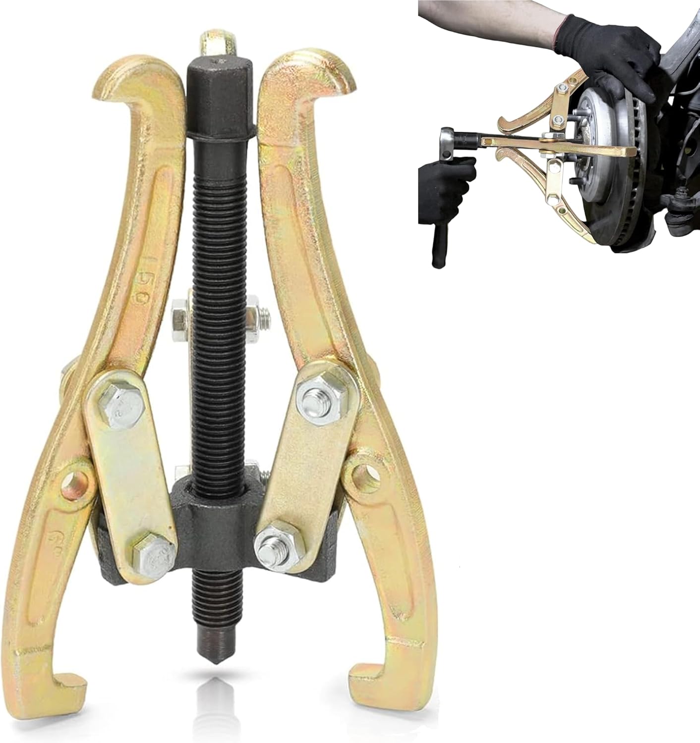 Extractor de Rodamiento Engranes Polea de 4 Pulgadas | Cojinete ...