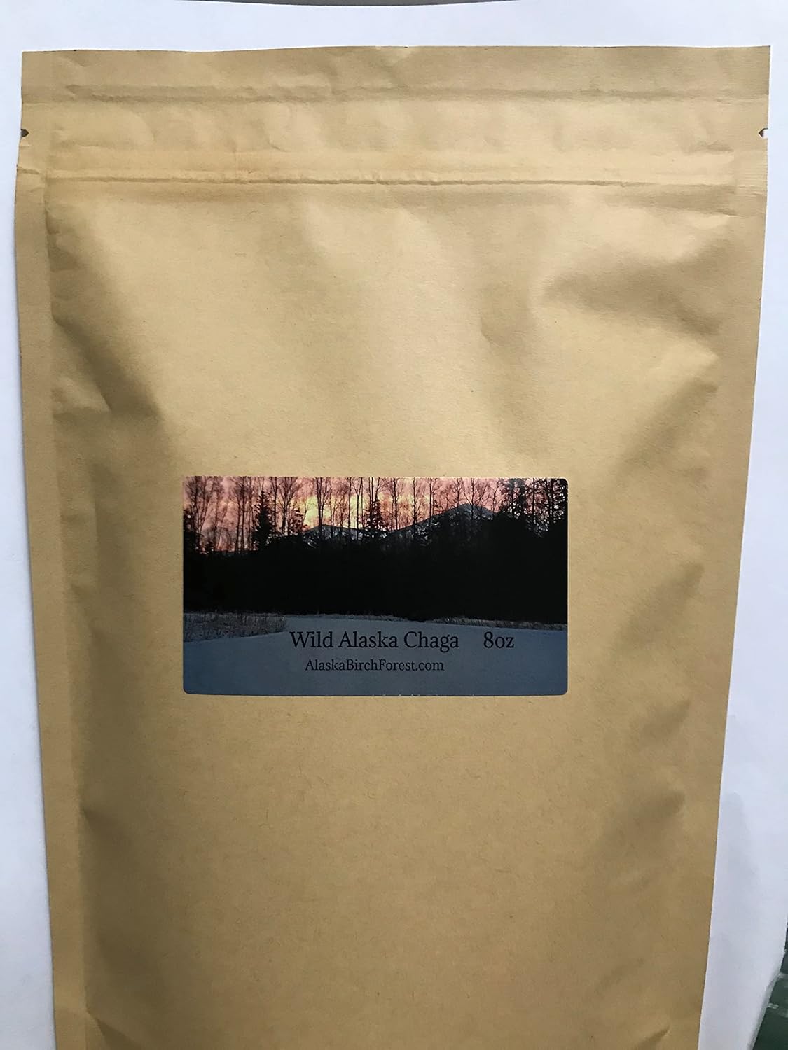 Amazon.com : 100% WILD Organic Alaska CHAGA powder 8 oz - Mushroom Tea ...