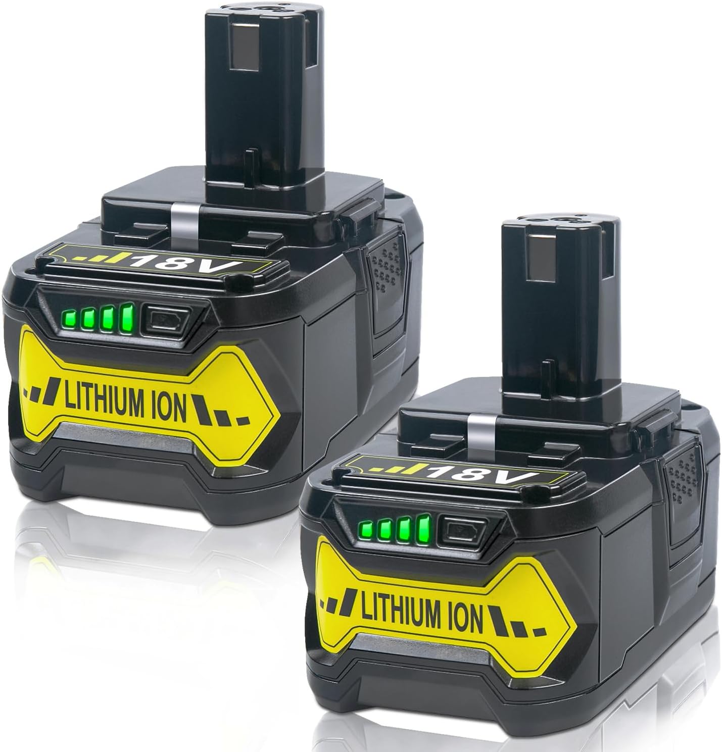 Amazon.com: BOTKK 6.2Ah P108 18V Batteries, Replacement for 18v ONE+ ...