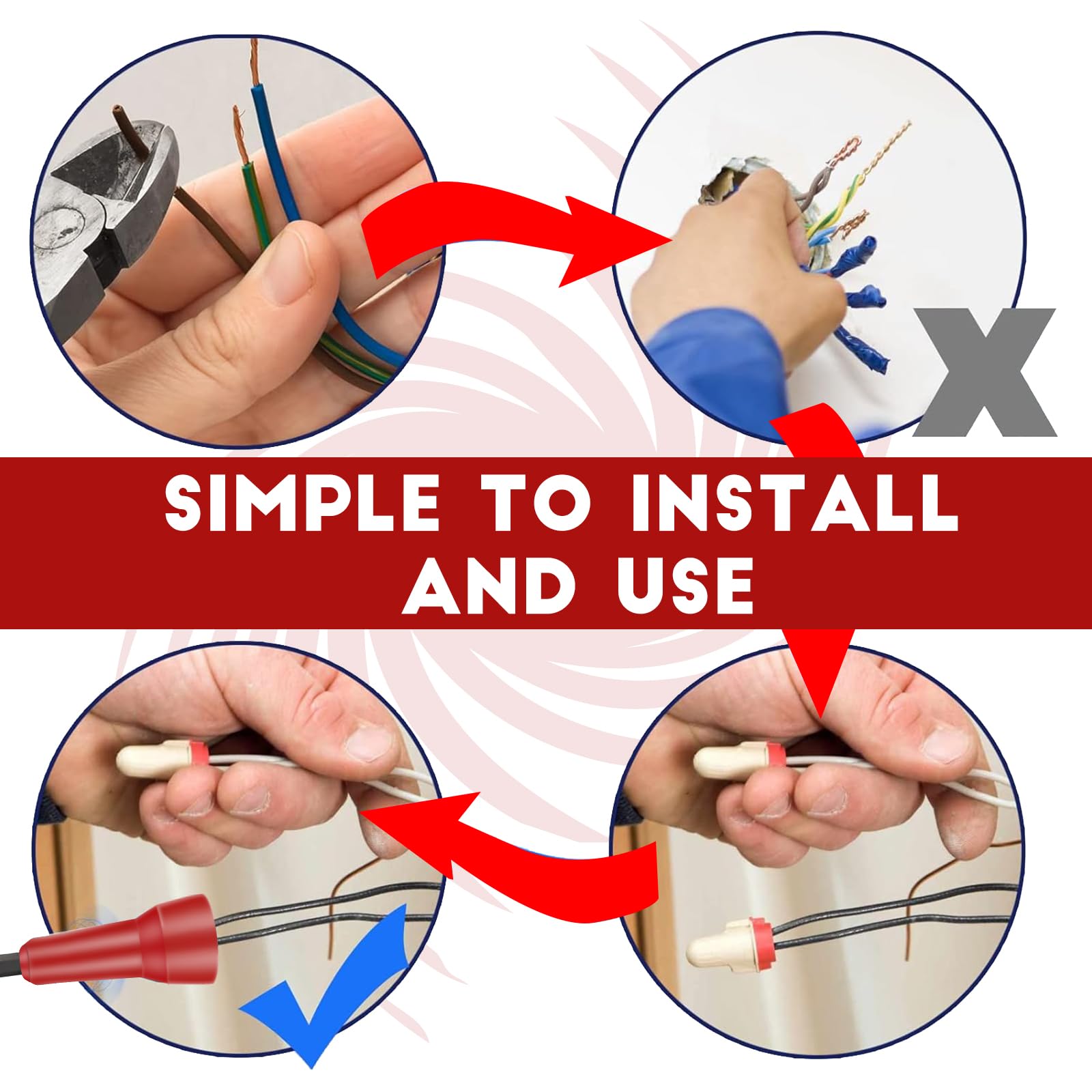 Snapklik.com : Wire Twister Tool, Twist Wire Connector Socket, Driver