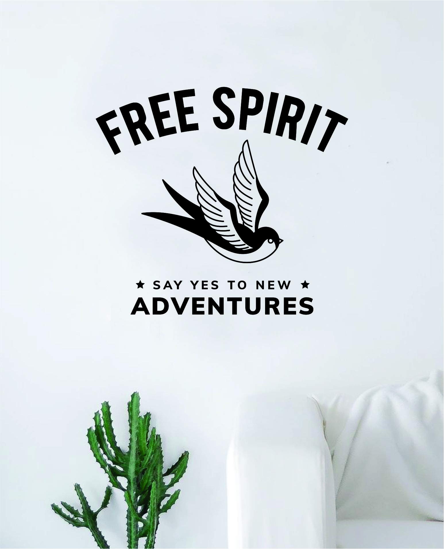 Free Spirit Bird Tattoo
