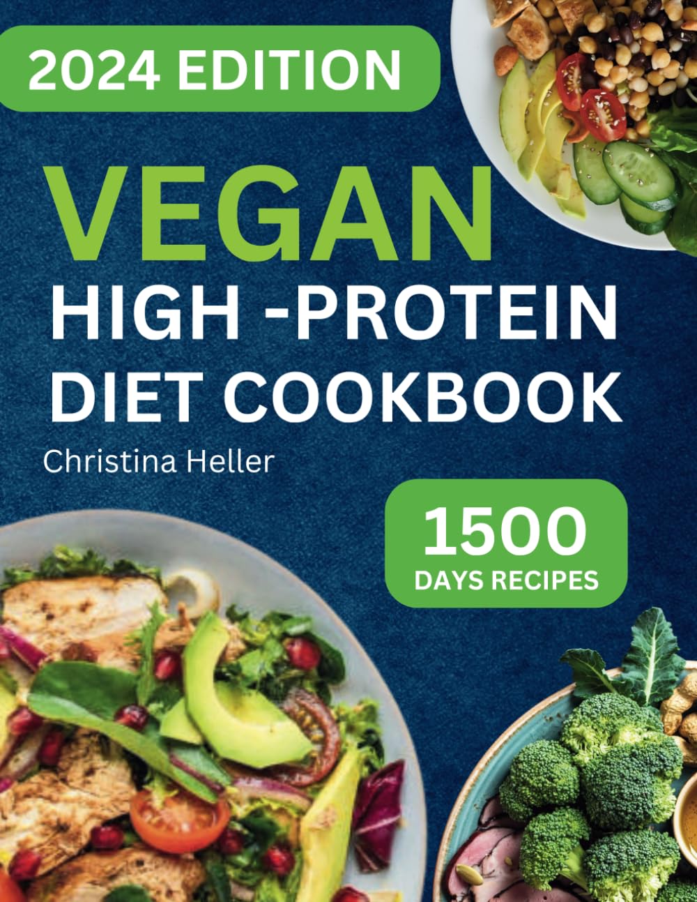 Vegan High Protein Diet Cookbook: High-Protein Plant-Based Low-Carb ...