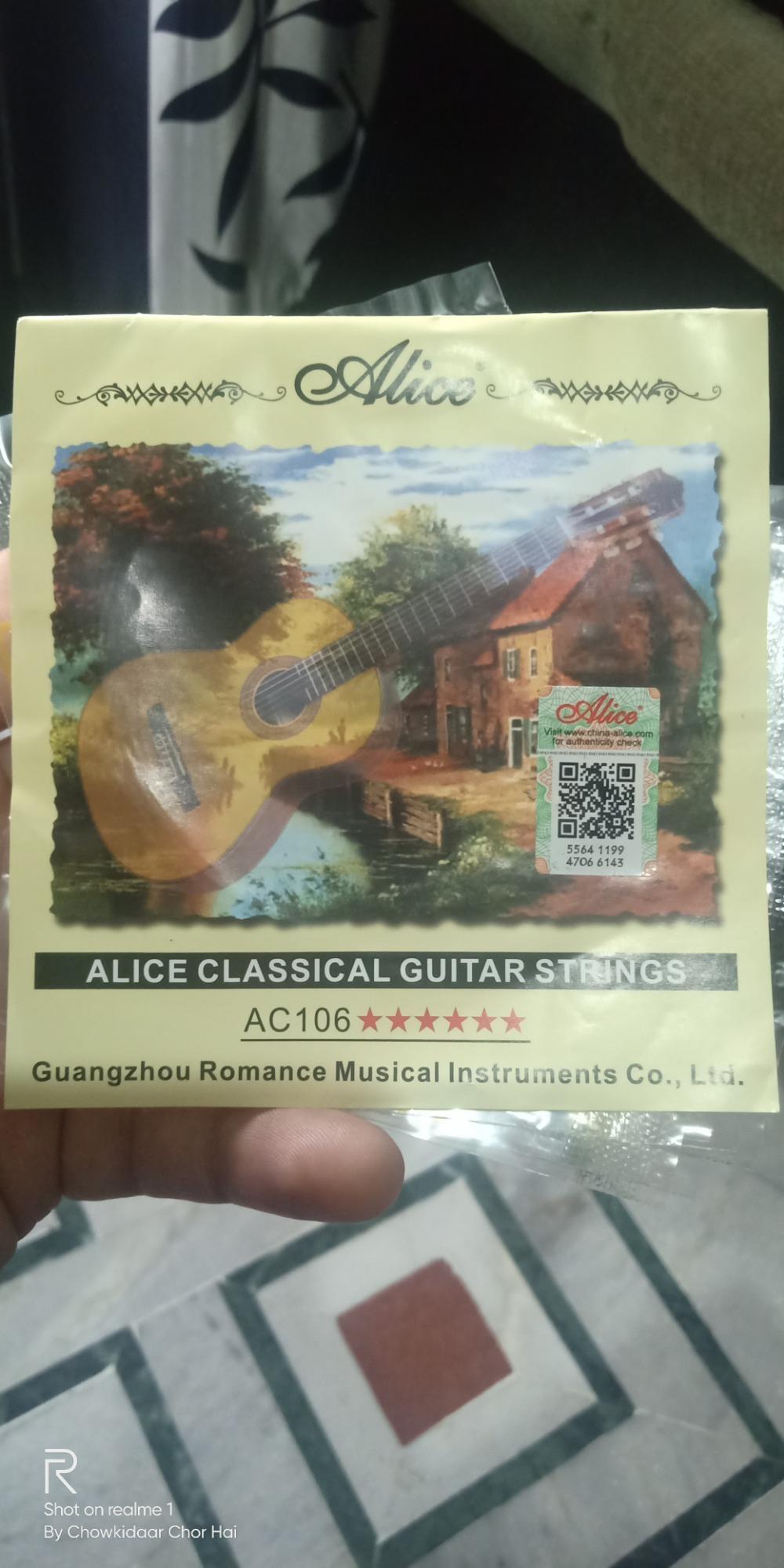 ALICE CLASICAL ACOUSTIC GUITAR STRINGS : Amazon.in: Musical Instruments