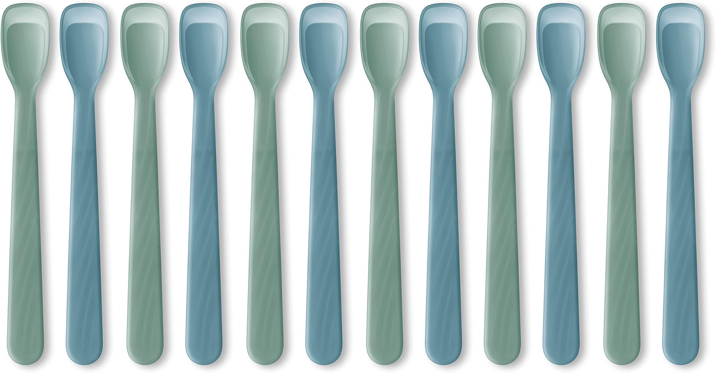 Amazon.com: First Years Take & Toss Infant Spoons 12ct : Baby