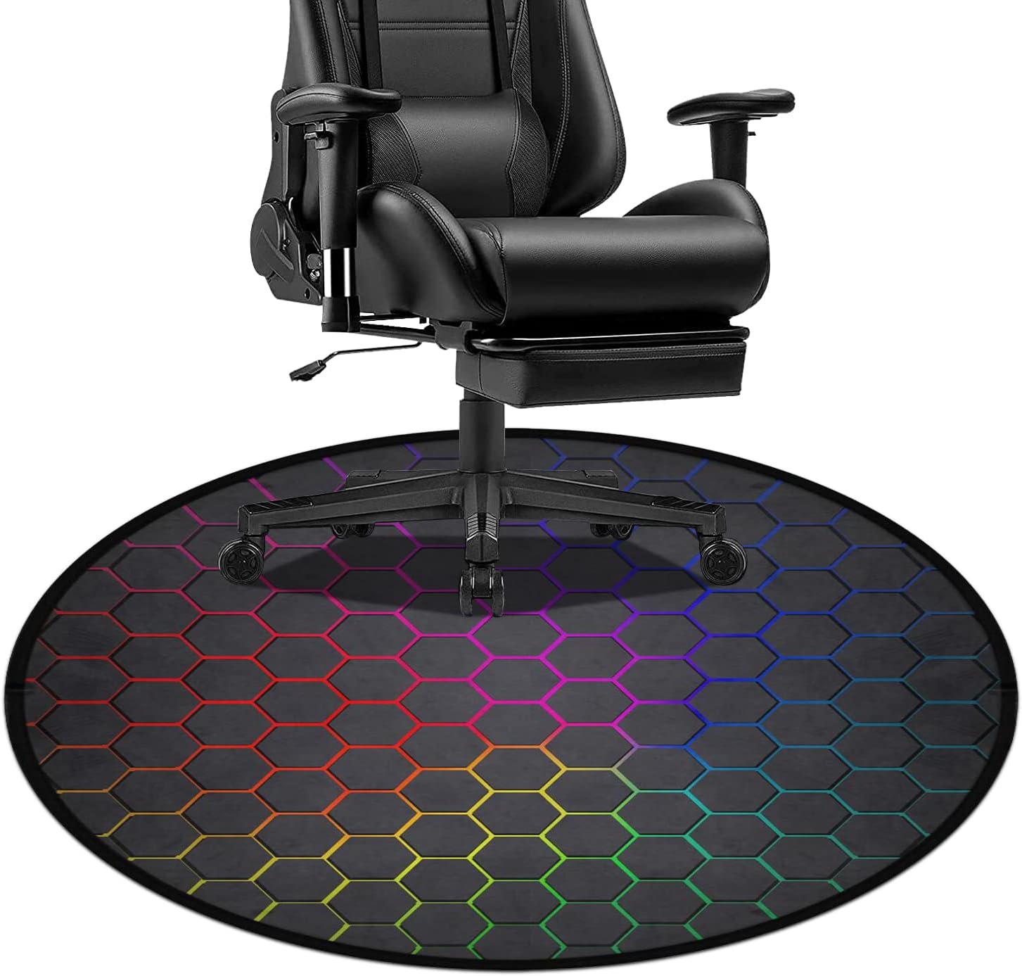 Amazon.com : Gaming Chair Mat for Hardwood Floor Anti-Slip Office Chair ...