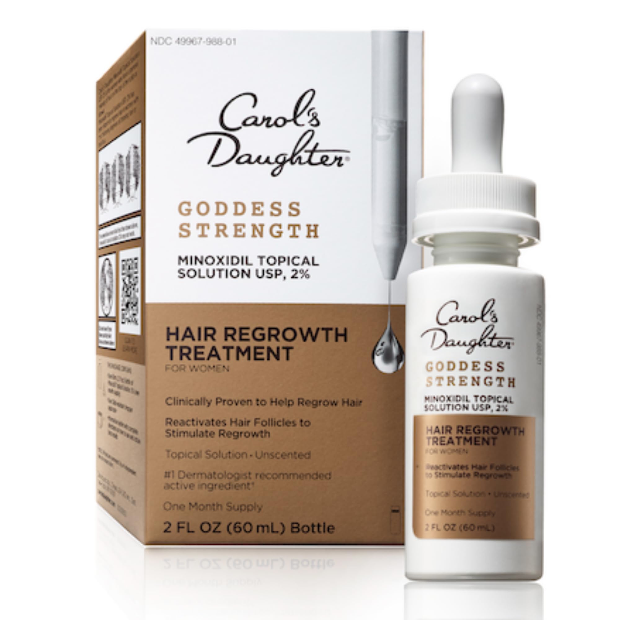 Amazon.com : Carol's Daughter Goddess Strength Hair Regrowth Treatment ...
