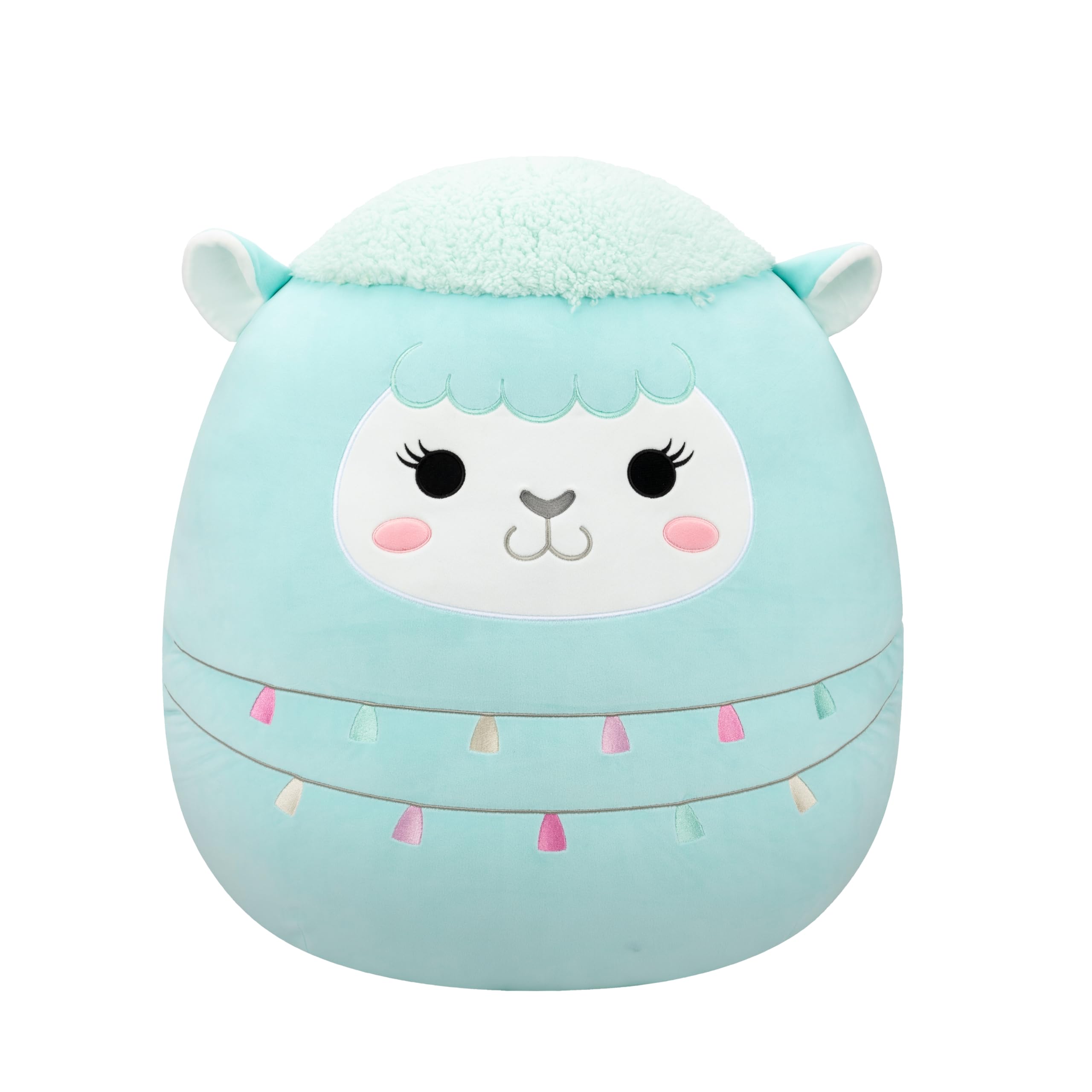 Amazon.com: Squishmallows Original 24in Lorna The Light Teal Llama ...