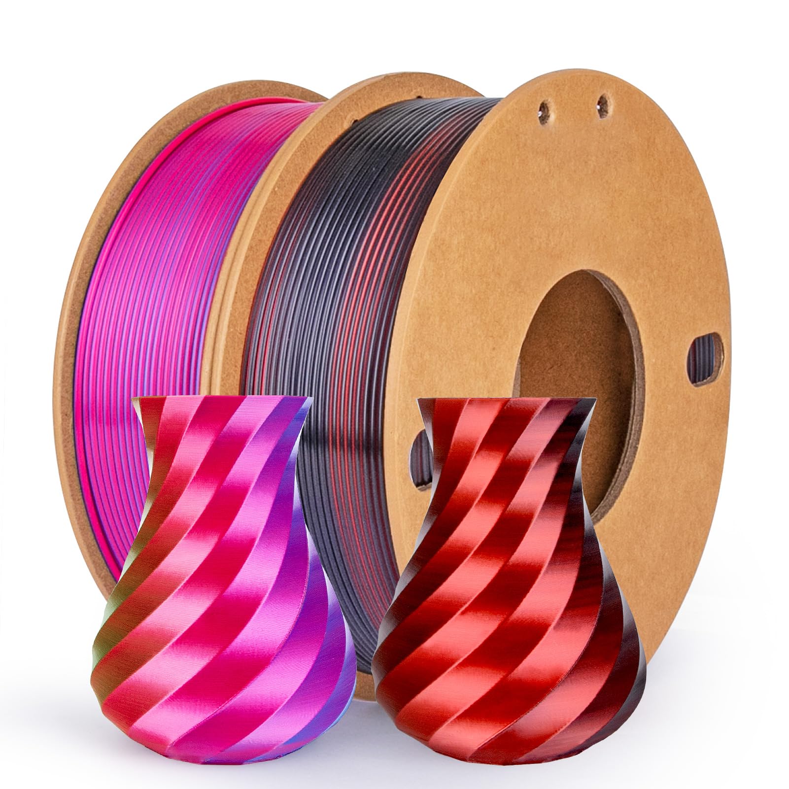 Amazon.com: 3Dgenius 3D Printer Filament Bundle Silk PLA Filament 1 ...