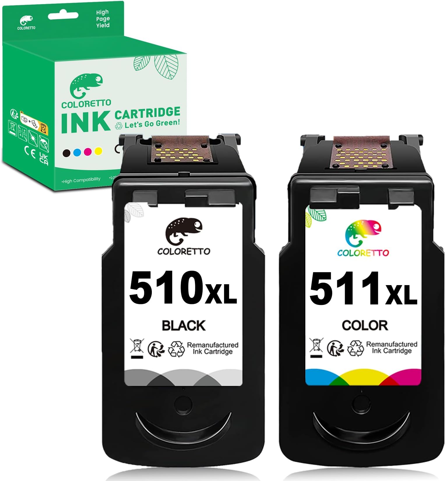 Canon PG510/ CL511 Ink Cartridges - Black/Colour, Medium : Amazon.co.uk ...