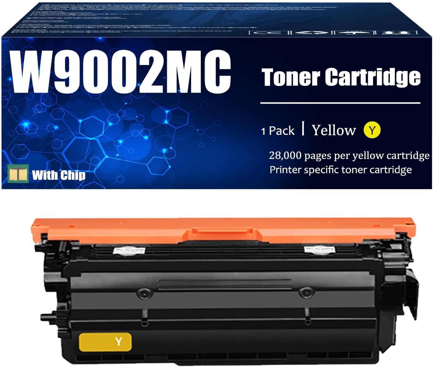 Replacement W9000MC W9001MC W9002MC W9003MC Toner Cartridge Compatible ...