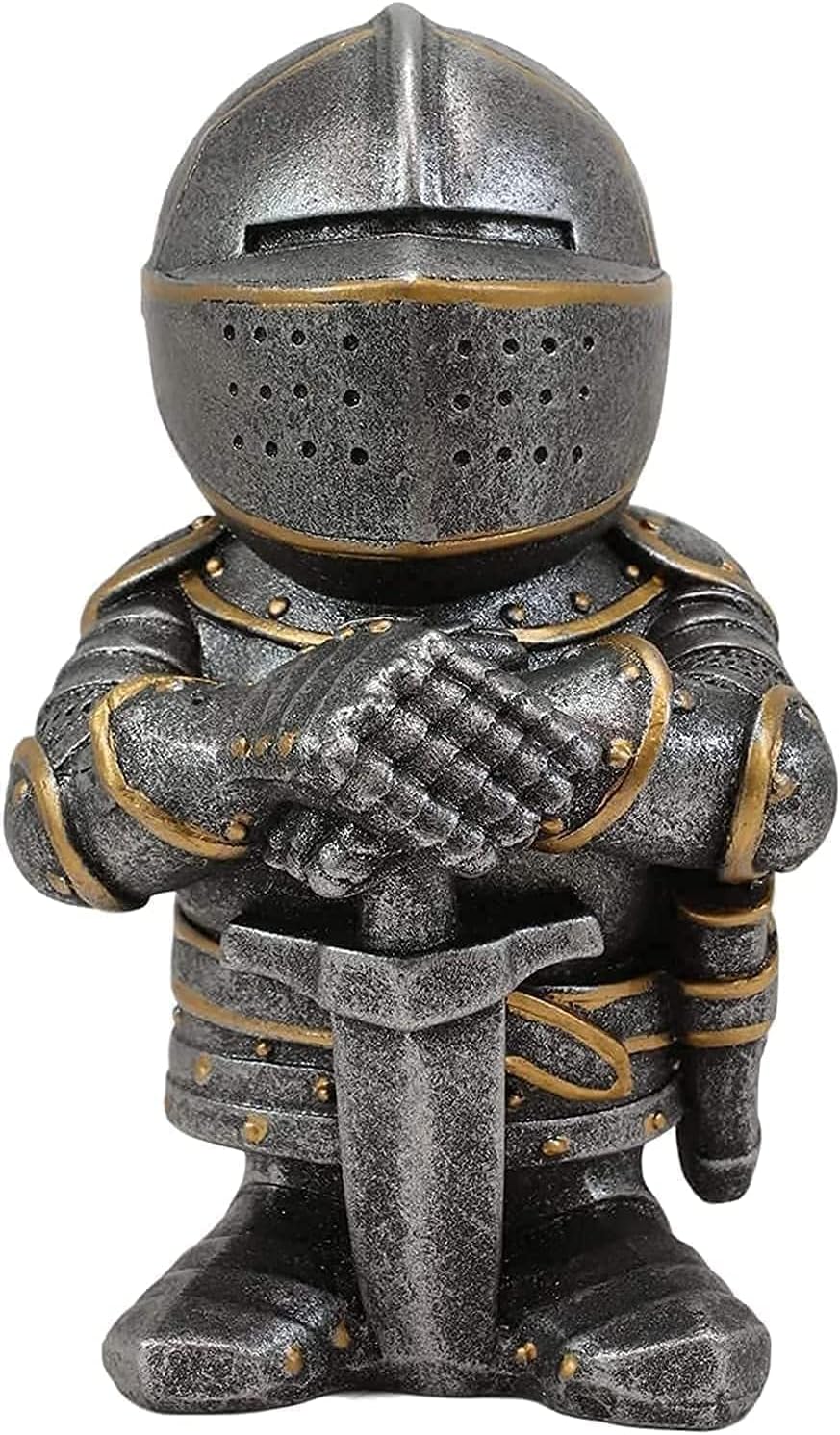 Amazon.com: Xinxiaomeng Garden Gnomes Decorations Knight Statue ...