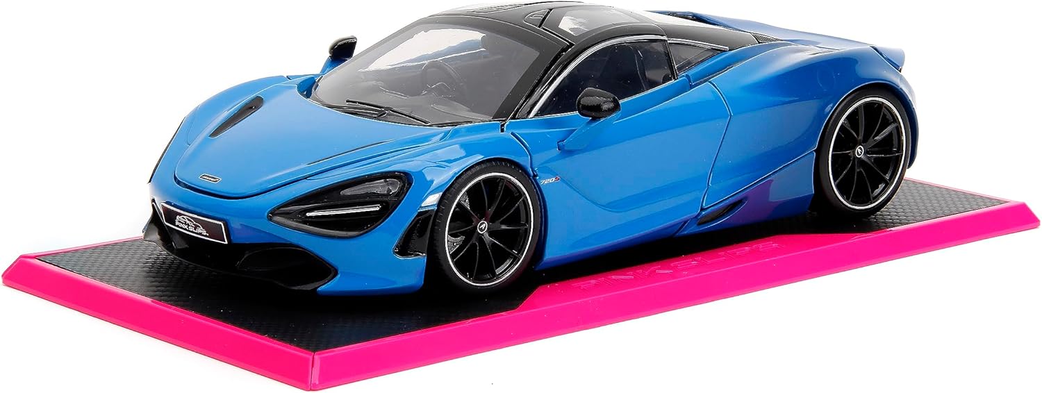 Amazon.com: Pink Slips 1:24 W2 McLaren 720S Die-Cast Car w/Base, Toys ...