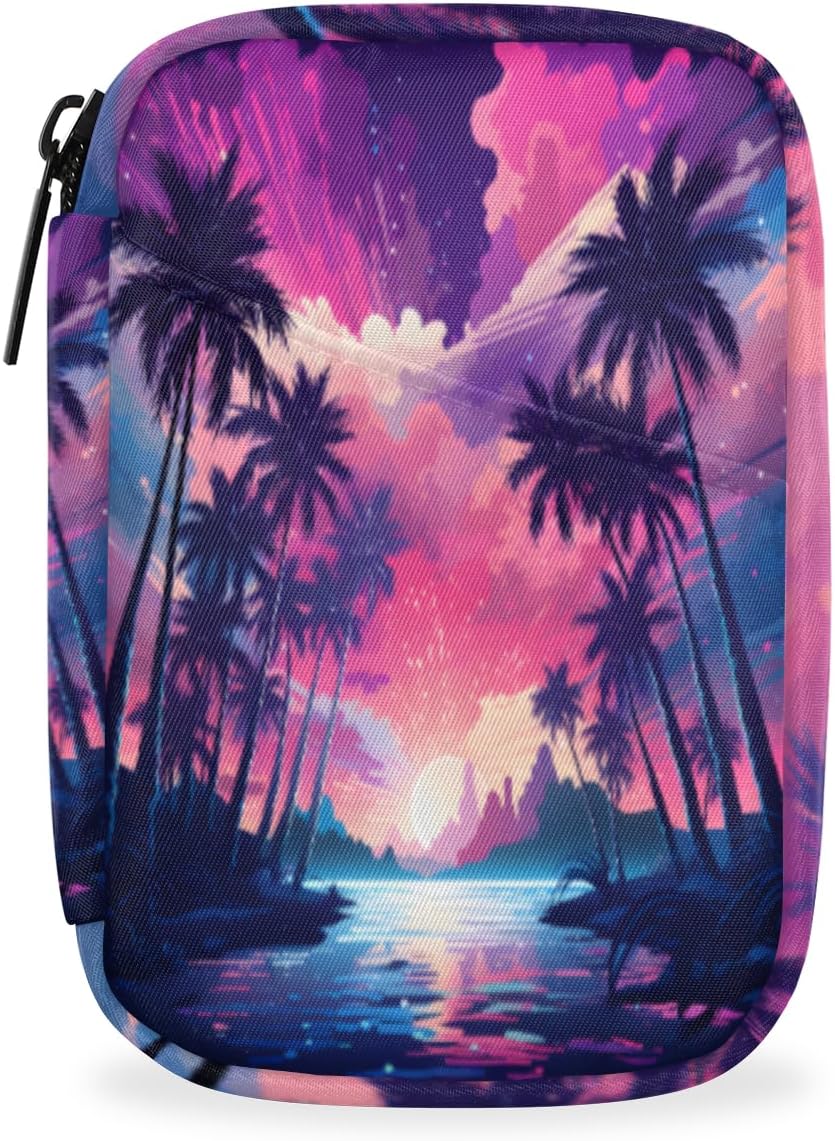 Amazon.com: Beach Sun Set Pill Box 7 Day Travel Pill Organizer for ...