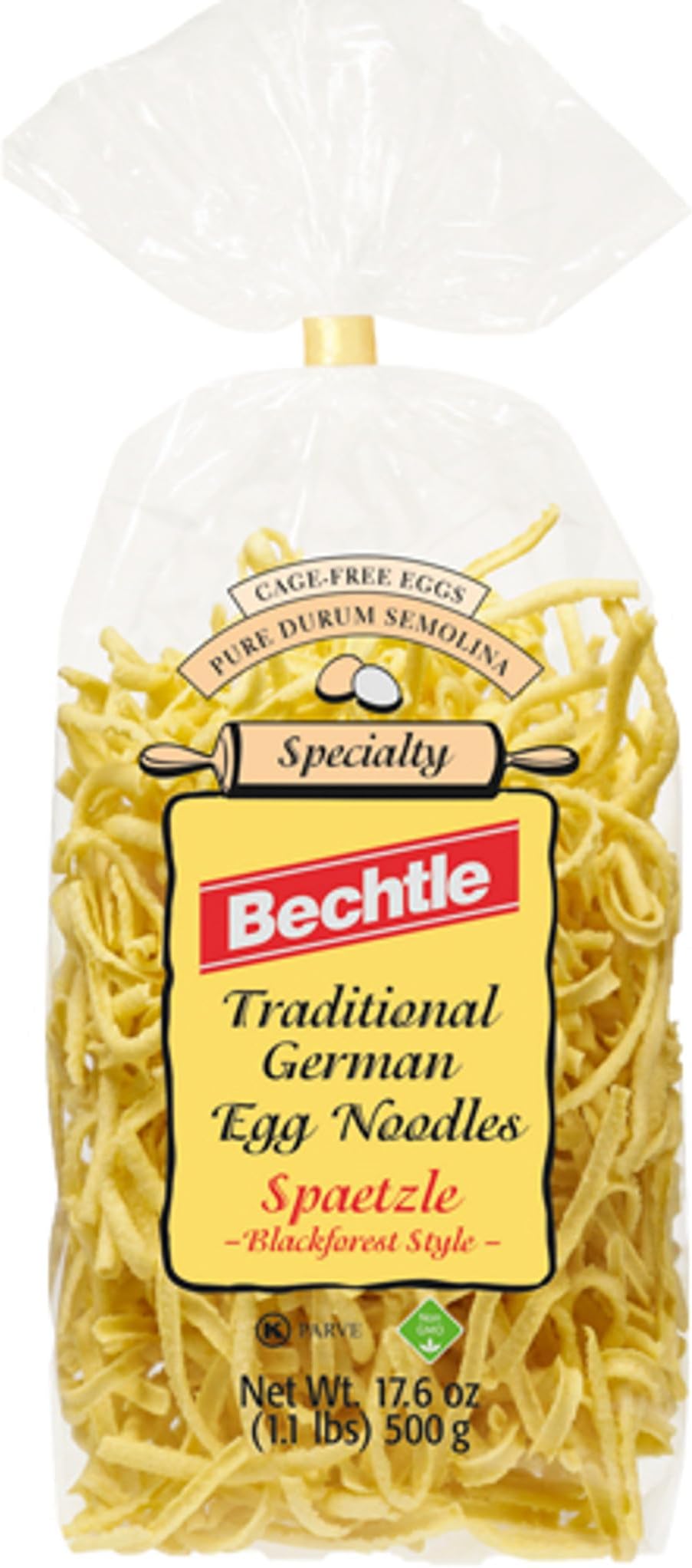 Amazon.com : Bechtle - Blackforest Style Spaetzle (500g/17.6 Oz ...
