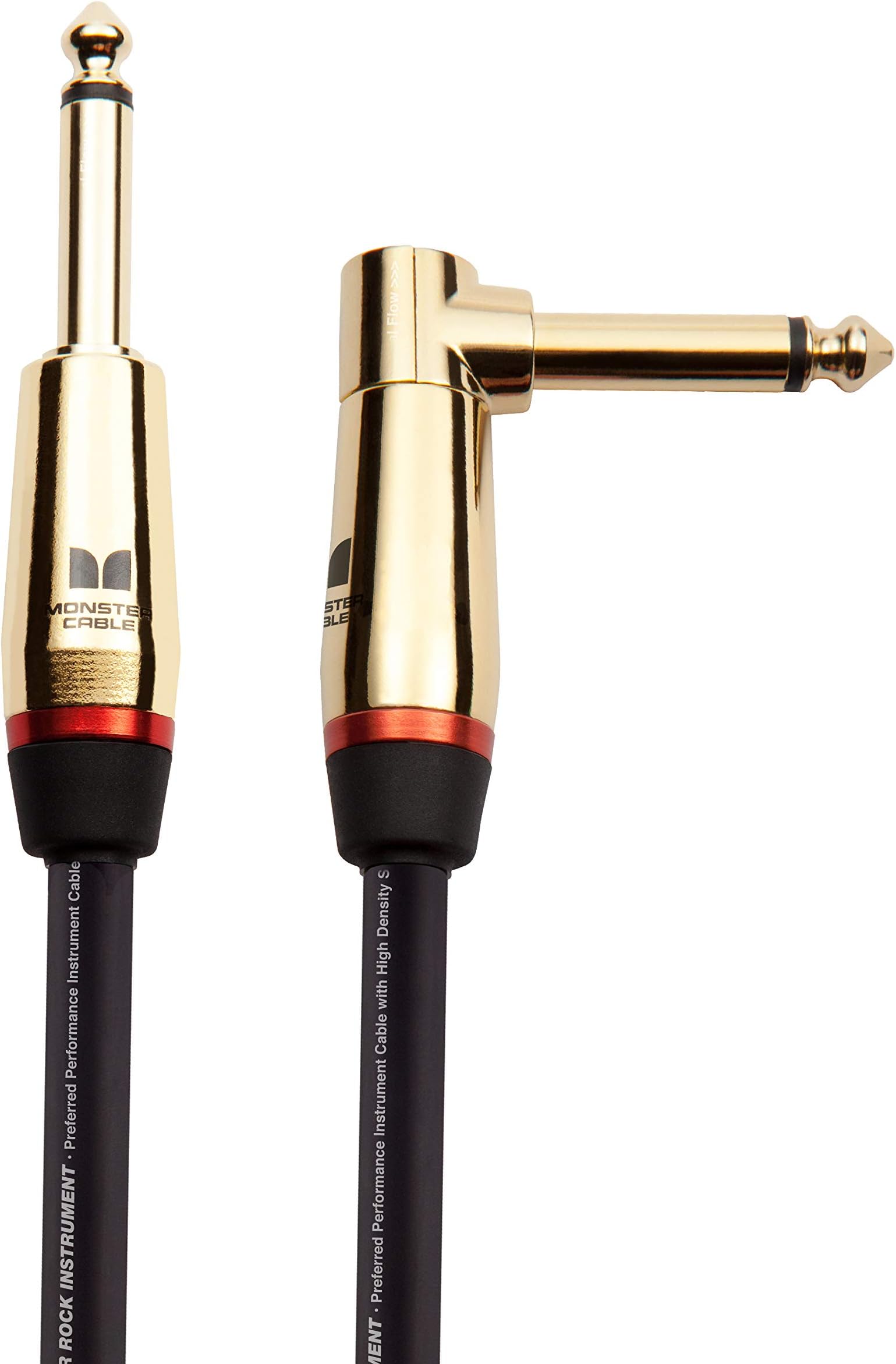 Amazon.com: Monster Prolink Rock Instrument Cable - 12 ft - Right Angle ...