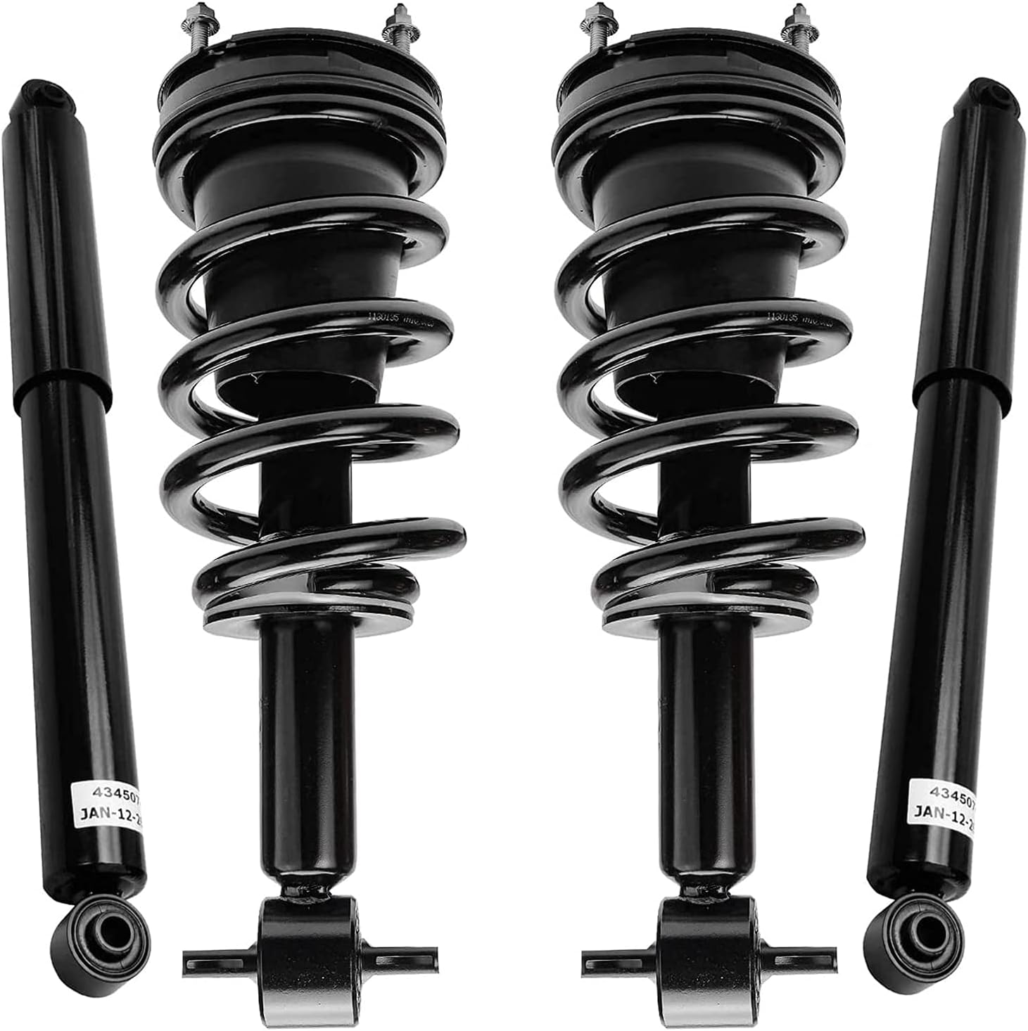 Amazon.com: Detroit Axle - Struts Shocks for 2007-2013 GMC Chevy ...