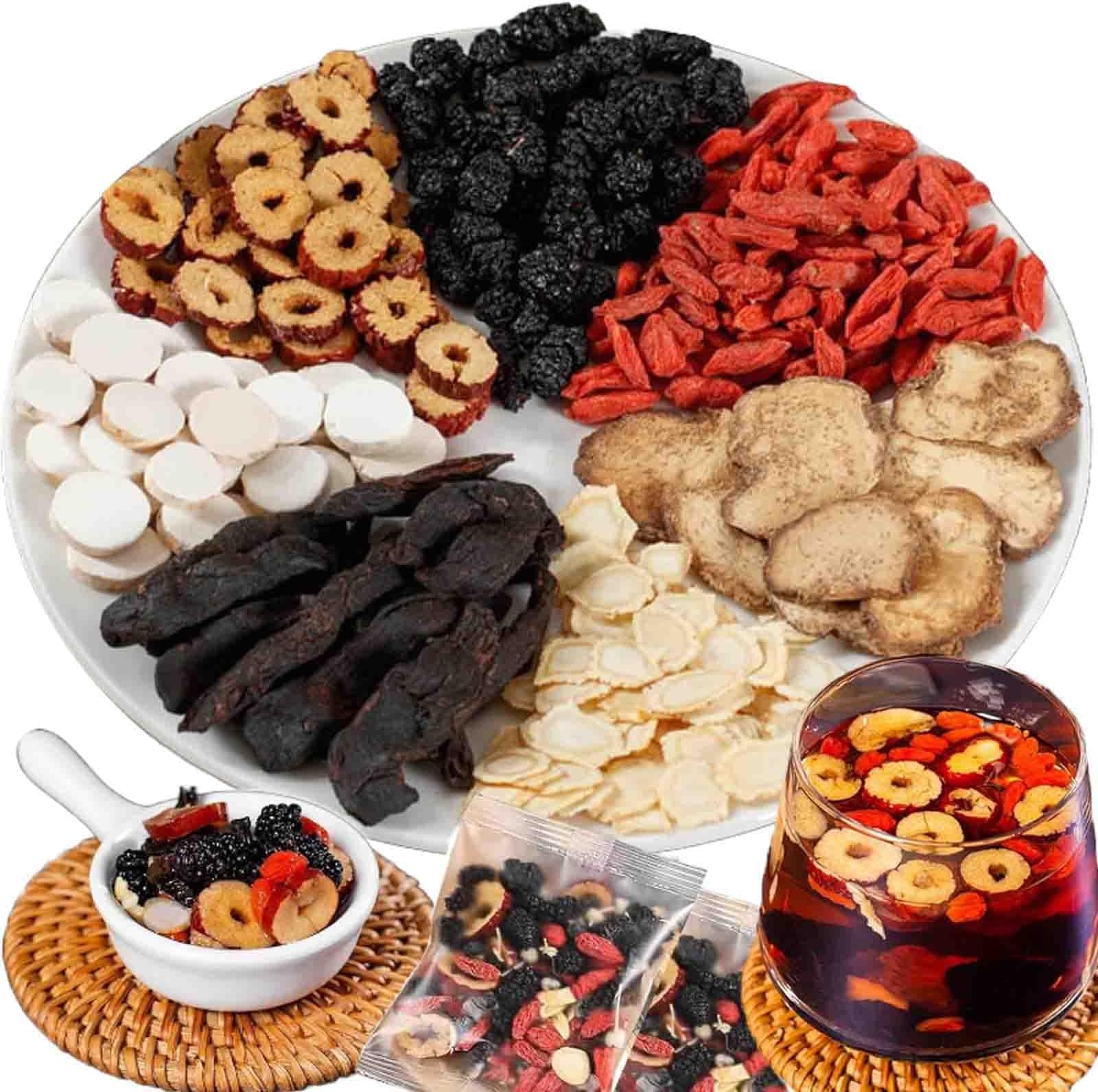 Amazon.com : Kidney Tea Formula Ginseng Six Treasure Tea- Te Renal ...