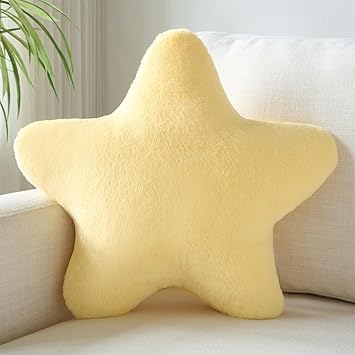 Amazon.com: Mepherl Star Throw Pillow,Soft Star Shaped Pillow ...