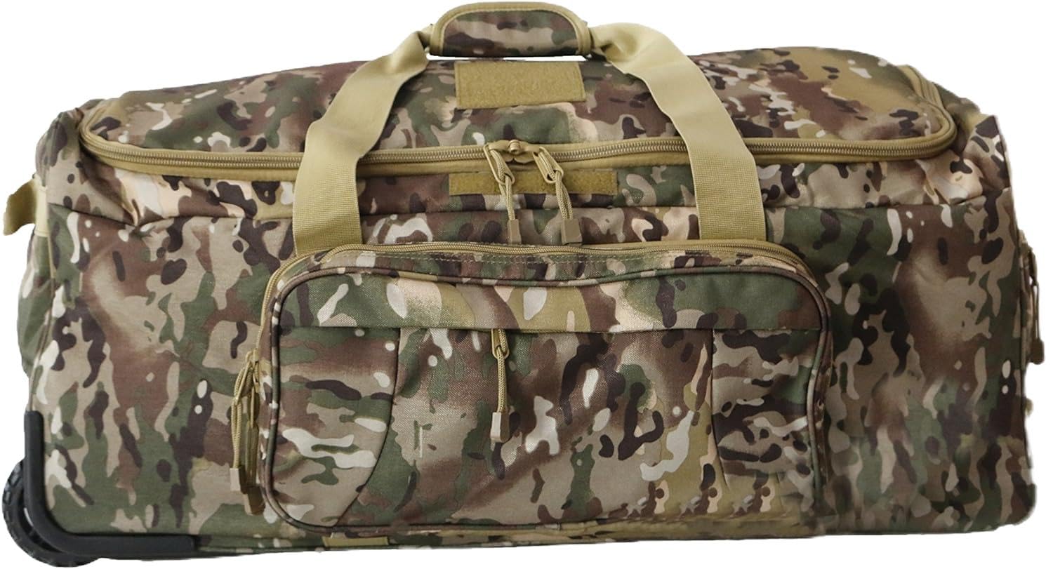 Snapklik.com : Heavy-Duty X-Large Military Tactical Wheeled Rolling ...