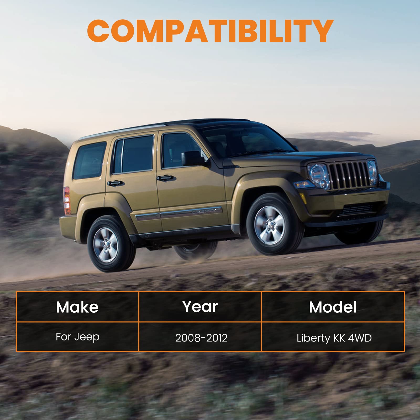 Snapklik.com : Waverspeed 2.5" Front & 2" Rear Leveling Kit For Jeep ...