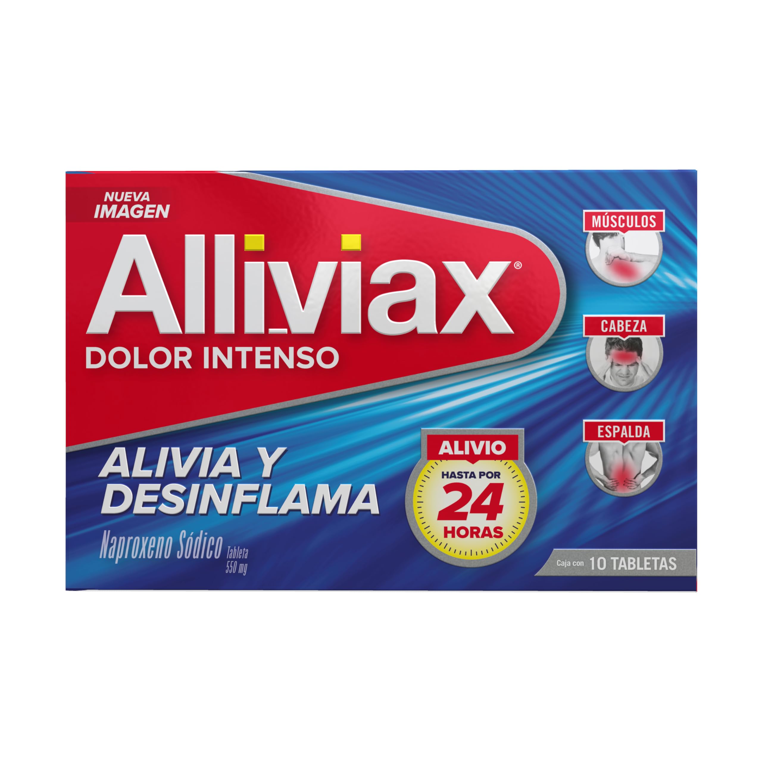 ALLIVIAX - Alivia varios tipos de dolor hasta por 12 horas, con ...