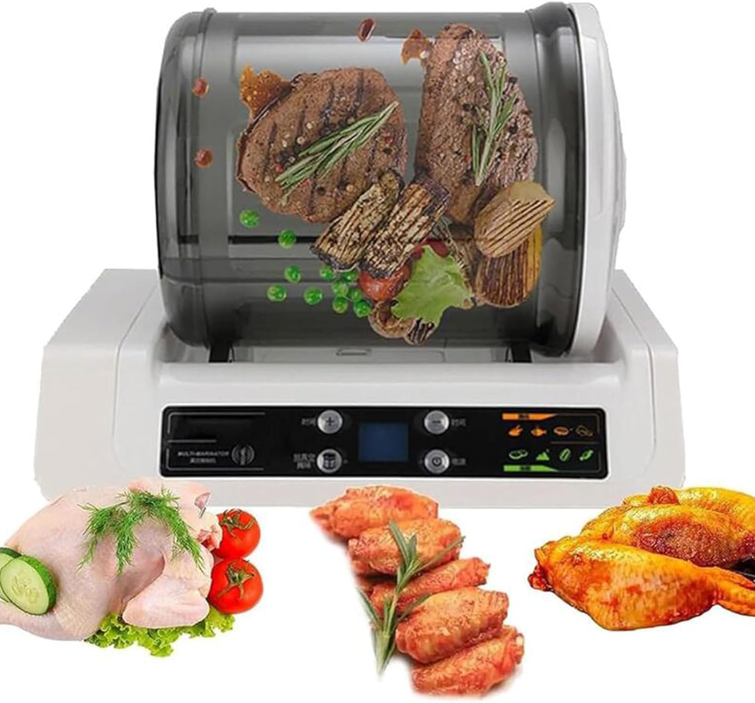 Amazon.com: Electric Commercial Food Meat, Vacuum Meat Tumbler ...
