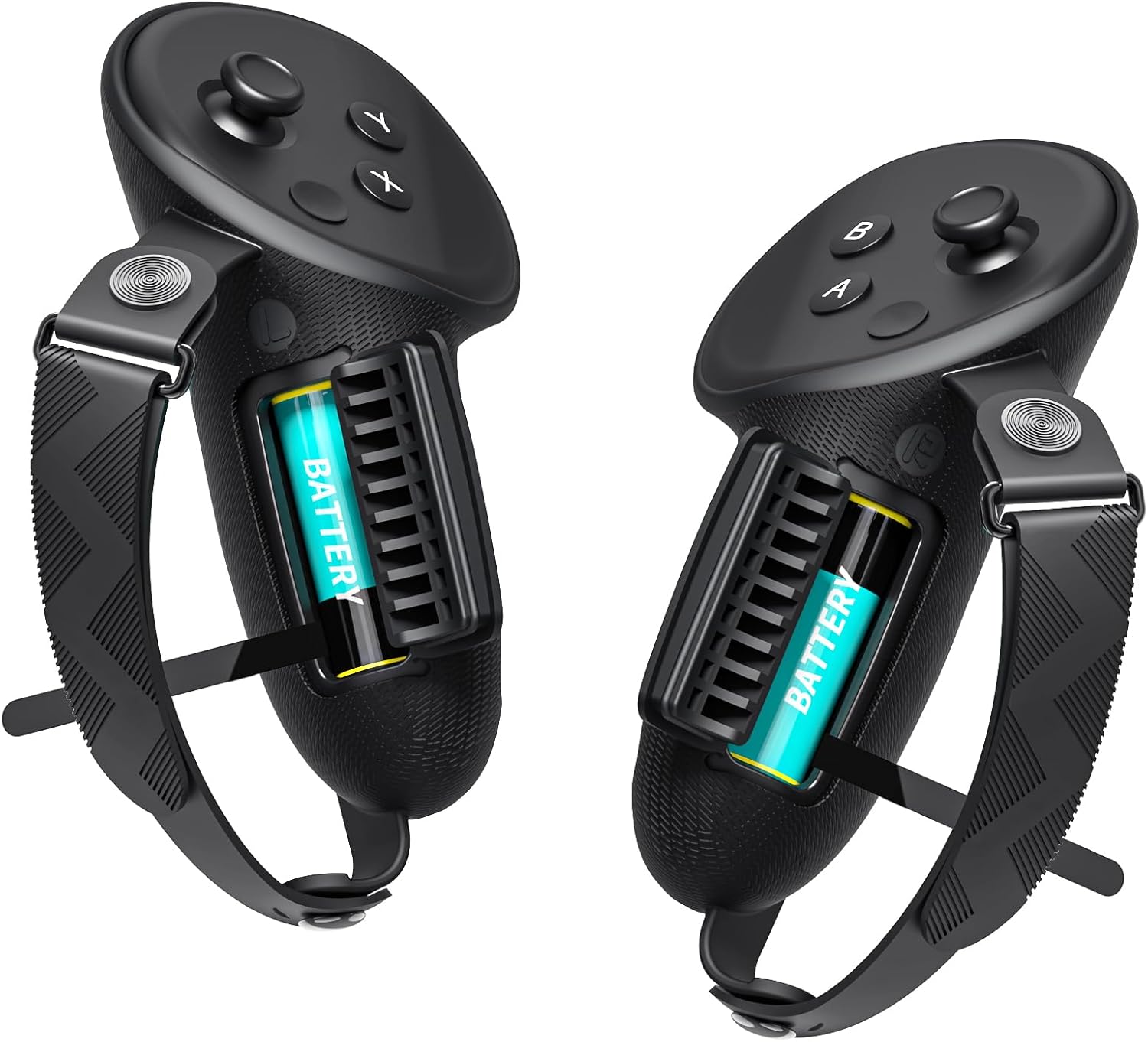 Amazon.com: OURVR Controller Grips Cover For Quest 3, with Knuckle ...