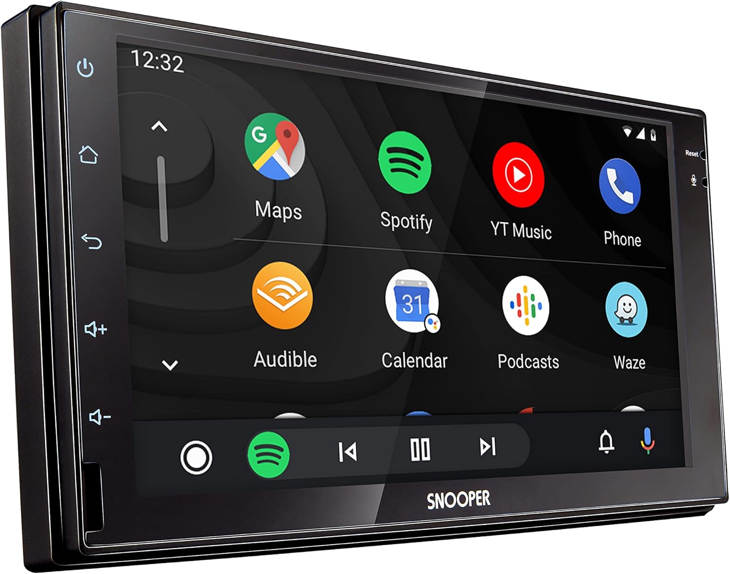 SNOOPER SMH-520DAB 7" Mechless Multimedia Receiver/Player/Stereo with ...