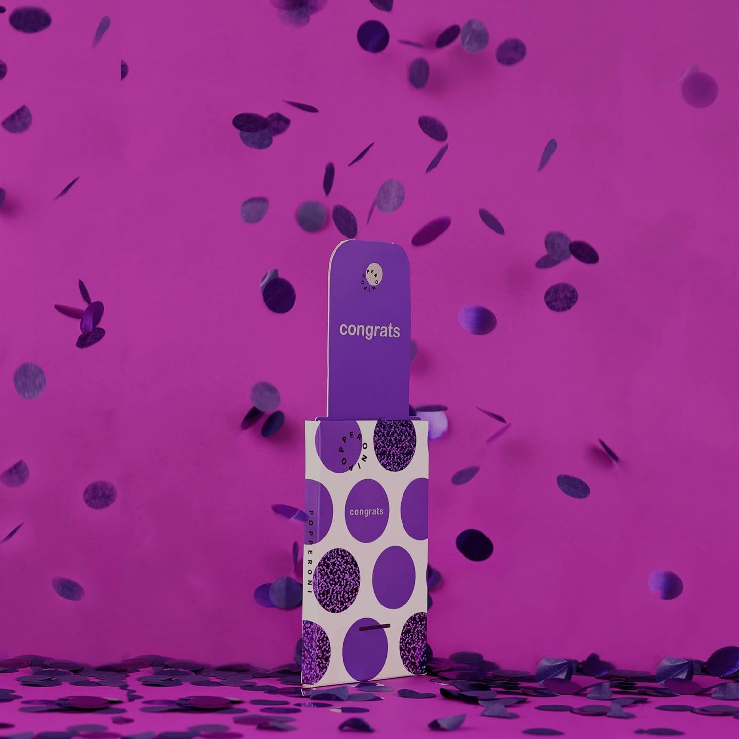 Amazon.com : POPPERONI* Exploding Confetti Cards, All Occasion Greeting ...