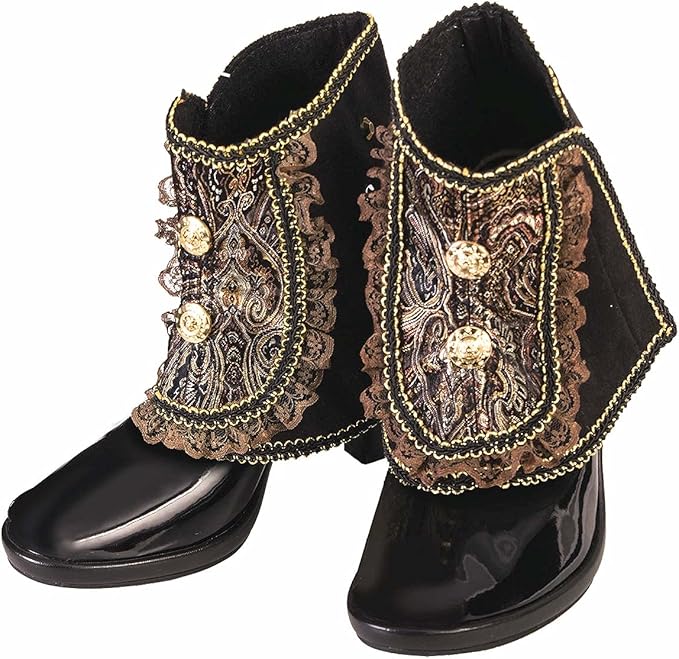 Amazon.com: Forum Novelties Steampunk Spats Costume Accessory, As Shown ...