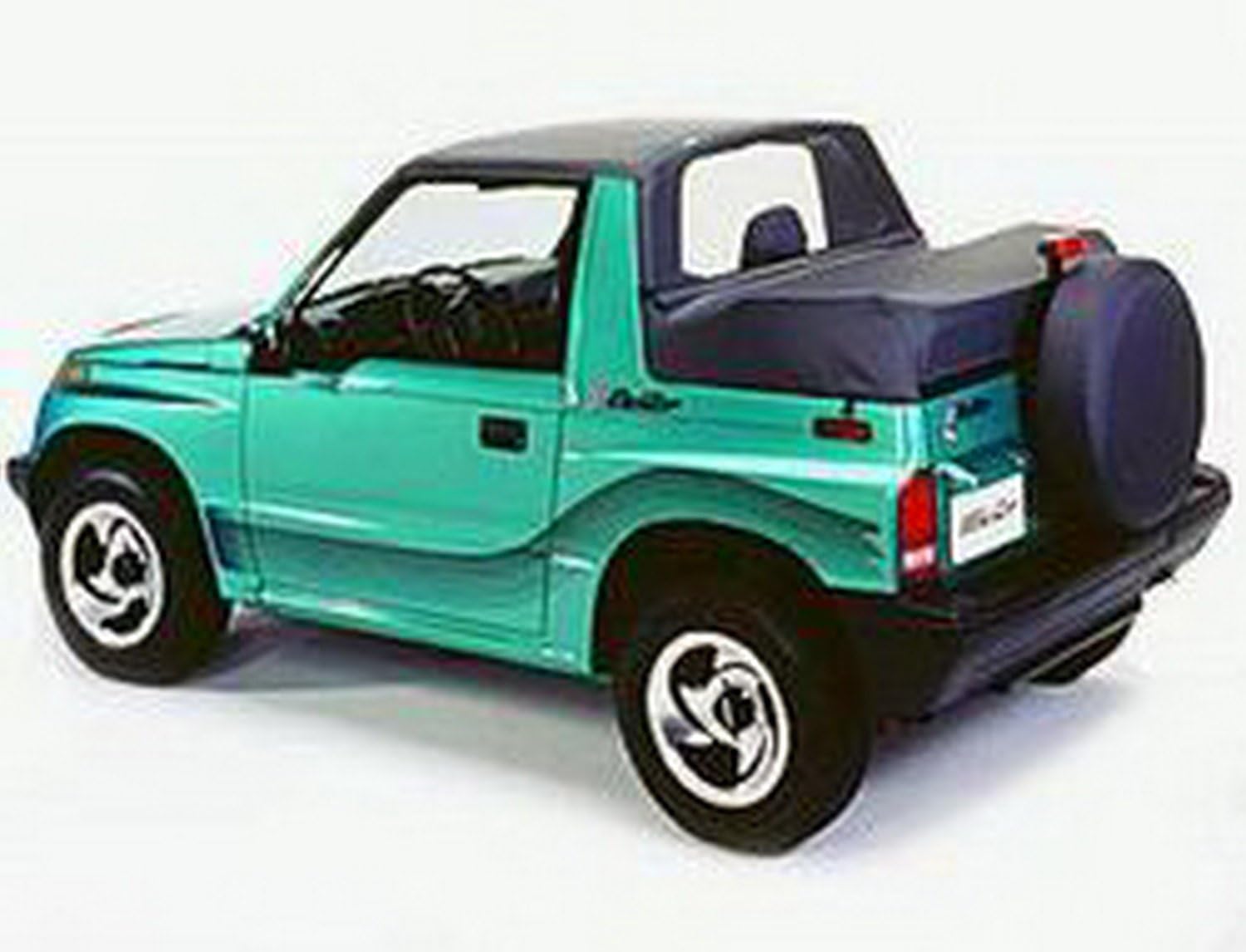 Bestop 52562-15 Strapless Bikini Black Denim Top for 95-98 Suzuki ...