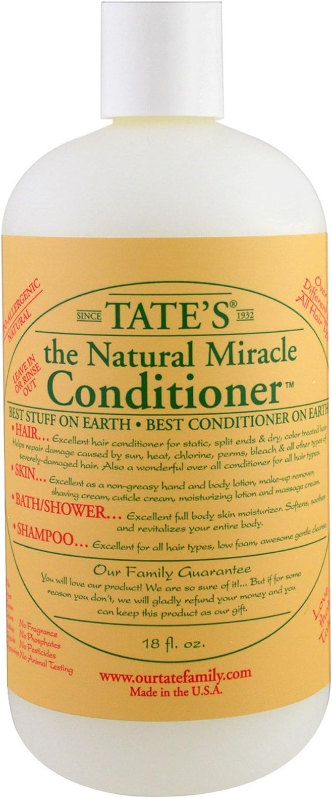 Amazon.com : Tate's The Natural Miracle - Tate's Natural Miracle ...