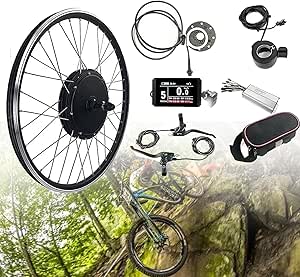 Amazon.com: SJZD Electric Bicycle Conversion kit, Ebike Kit, Rear Wheel ...