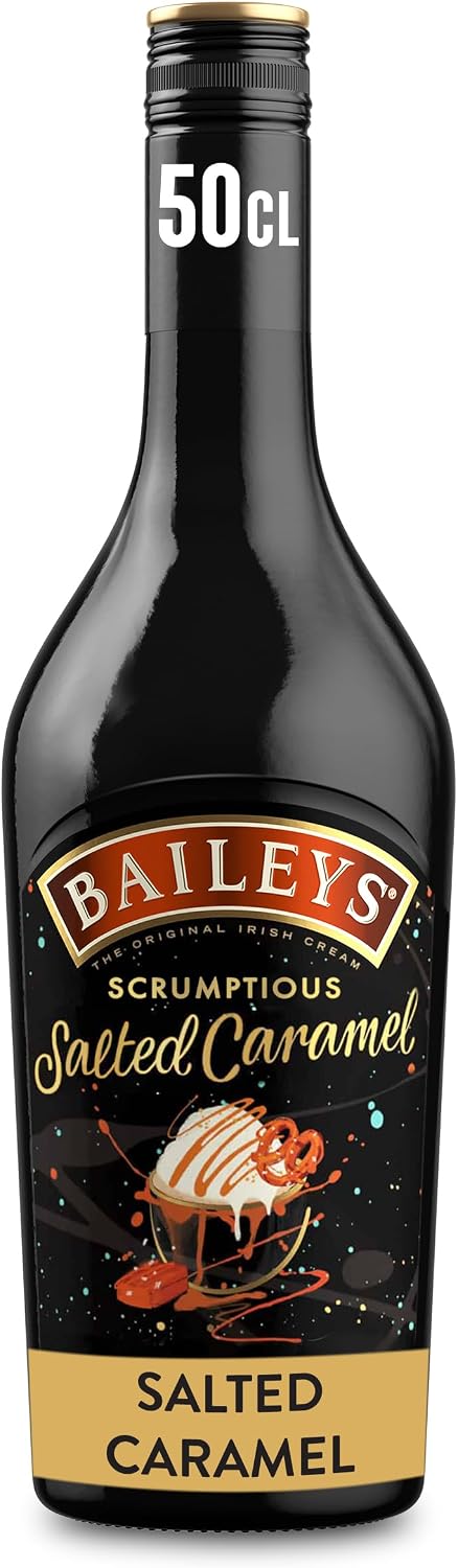 Baileys Salted Caramel Liqueur | 17% vol | 50cl | Blend of Irish Cream ...
