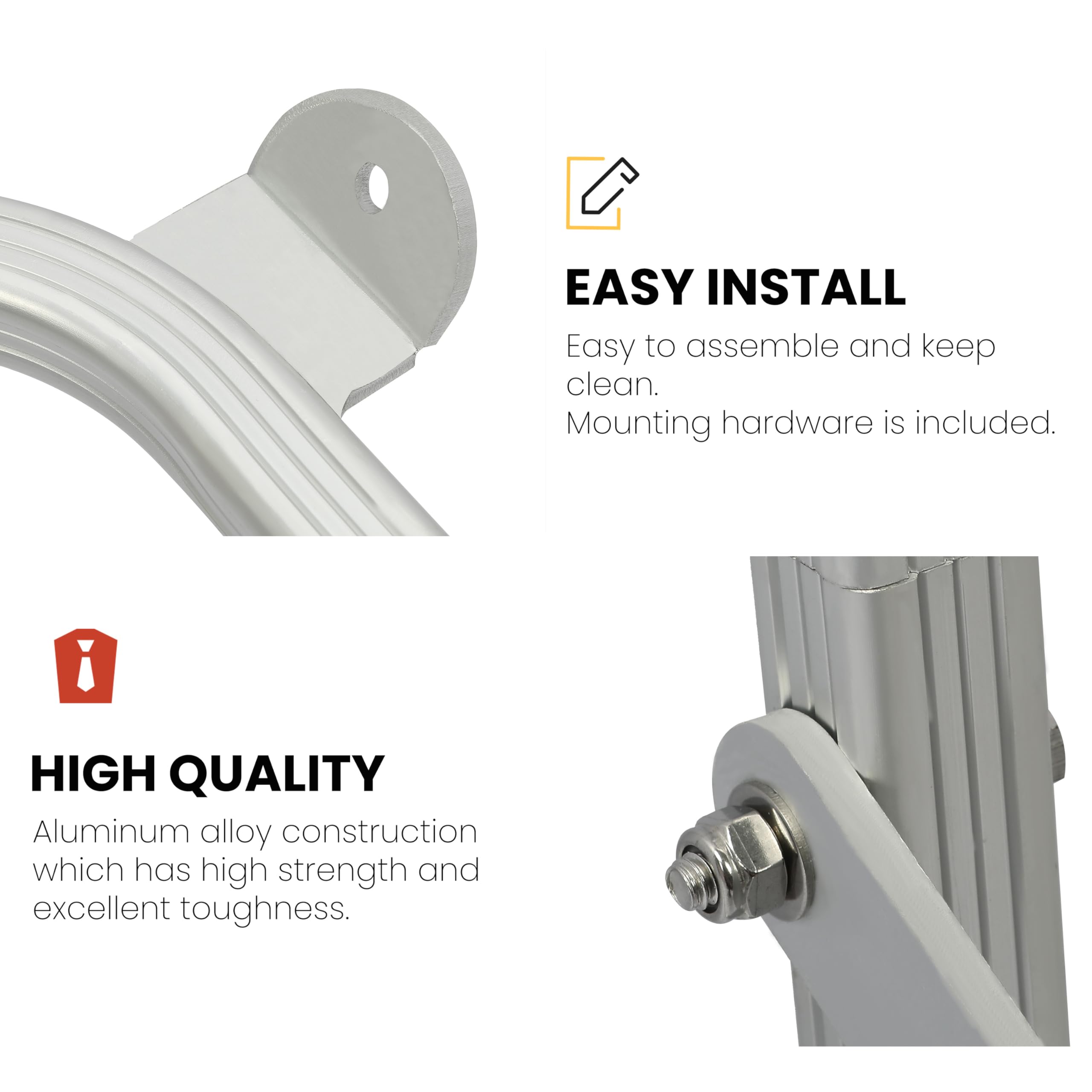 Snapklik.com : Kojem Golf Cart Front Roof Top Strut Support Bracket ...