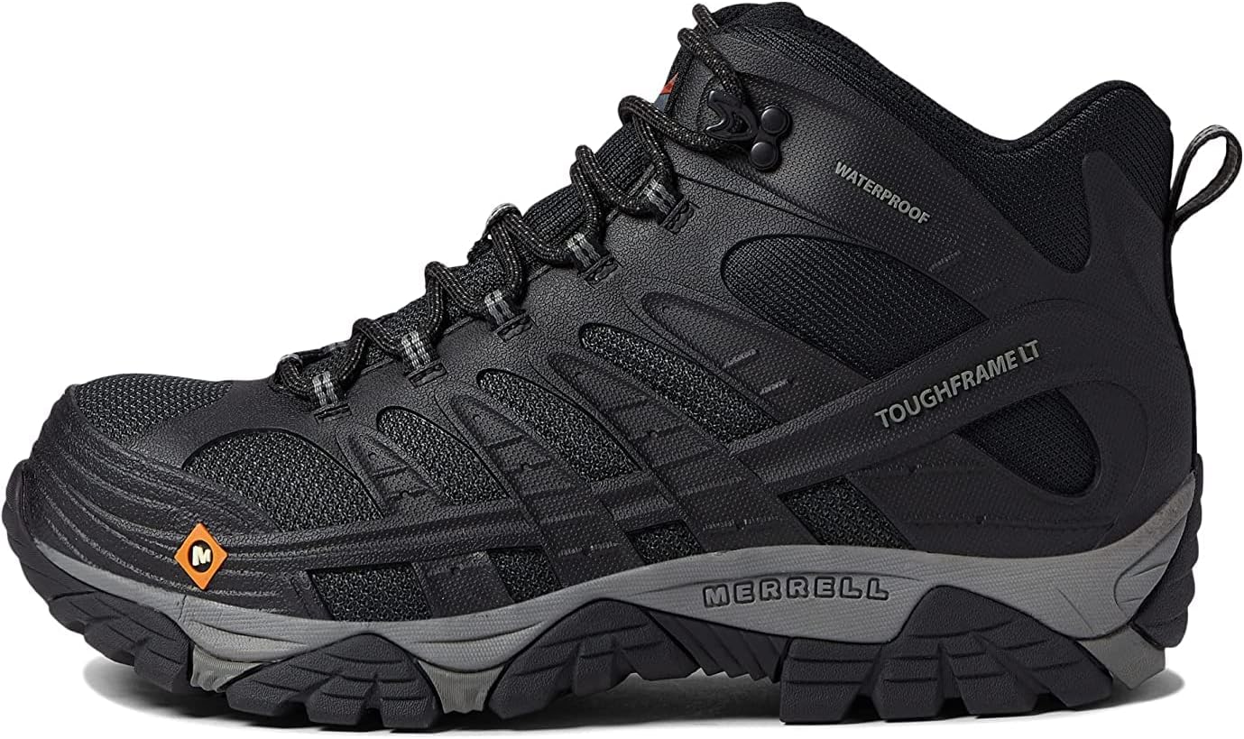 Merrell Men's Moab Velocity Tactical Mid Carbon-Fiber (CF) Composite ...